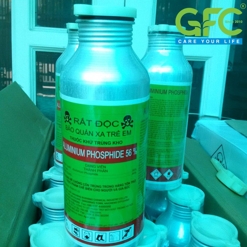 Thuốc xông hơi khử trùng Aluminium Phosphide 56%