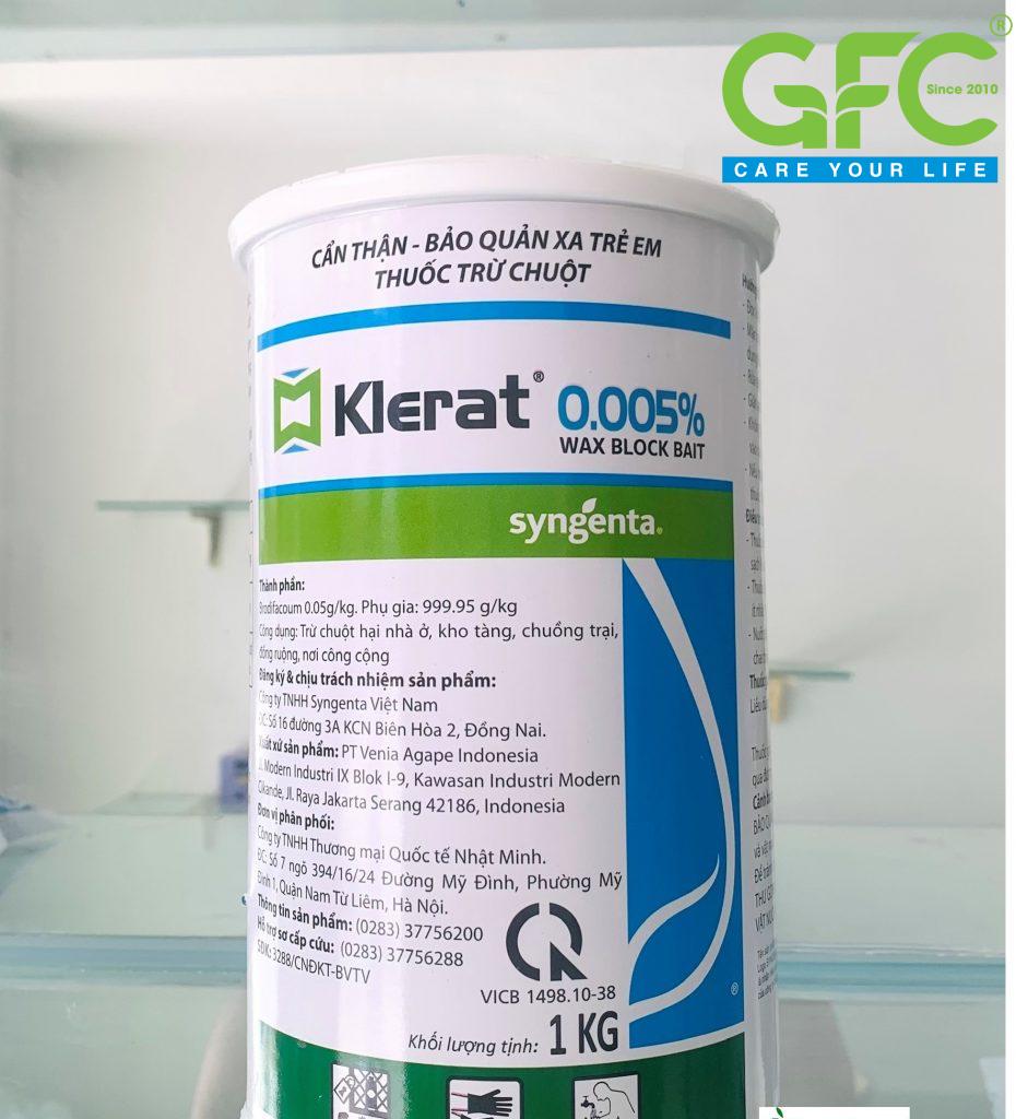 Thuốc diệt chuột KLERAT hiệu quả, an toàn