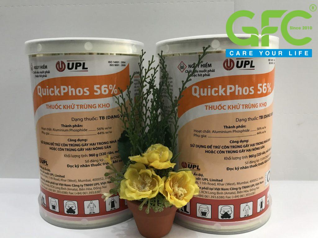 Thuốc khử trùng xông hơi, diệt mọt QUICKPHOS 56%