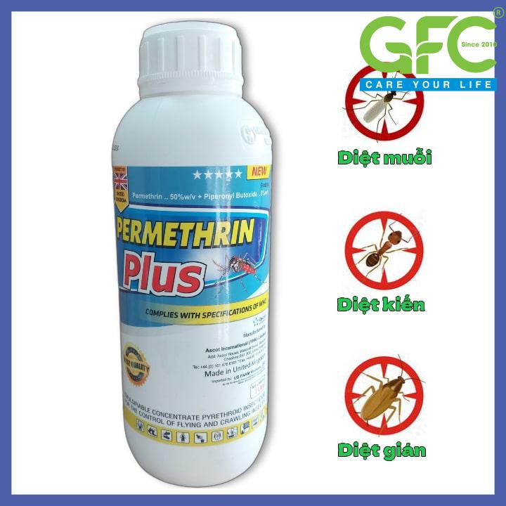 Thuốc diệt muỗi Permethrin Plus
